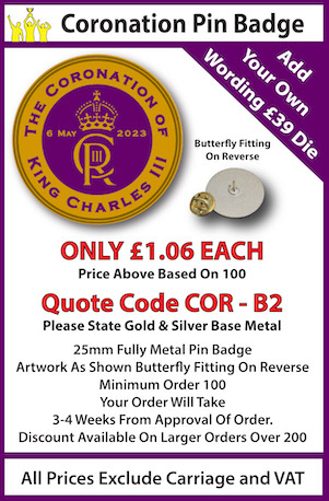 Lapel Pin Badges - Samples