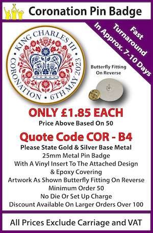 Lapel Pin Badges - Samples